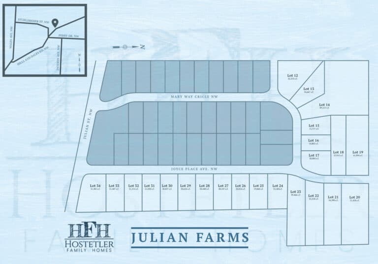 Hostetler Family Homes | Julian Farms Homesites – Reserve Today!